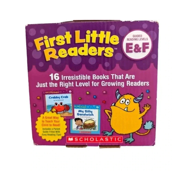Scholastic | Toys | Scholastic First Little Readers Levels E F 6 Books ...